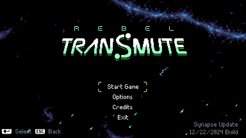 Rebel Transmute - 'Enter the Synapse' free update out January 6th! - Steam News