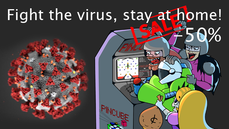 Arcade Attack Anthology - Fight the virus, stay at home SALE - Steam News