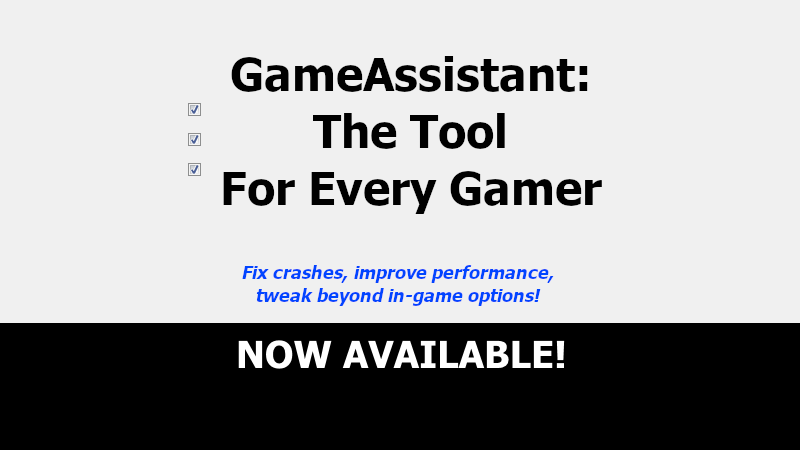 GameAssistant: The Tool For Every Gamer - It's here, finally (version 1 ...