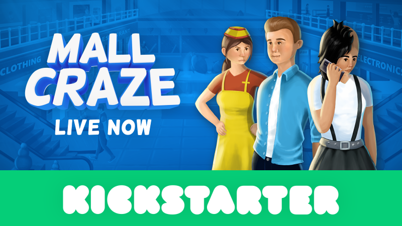 Mall Craze - Mall Craze is LIVE on Kickstarter! - Steam News
