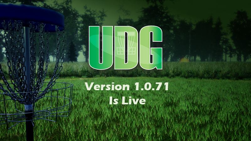 Steam :: Ultimate Disc Golf :: Ultimate Disc Golf v1.0.71 Is Live
