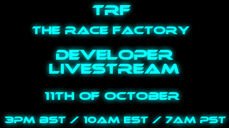Steam :: TRF - The Race Factory :: Welcome to The Race Factory!