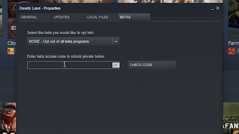 Select the beta: "multiplayer-beta-"