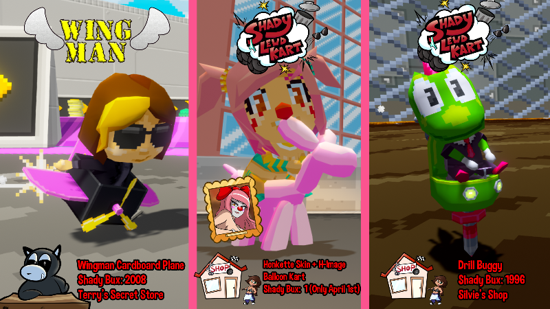 Steam :: Shady Lewd Kart :: April 1st New Karts Unlocked!