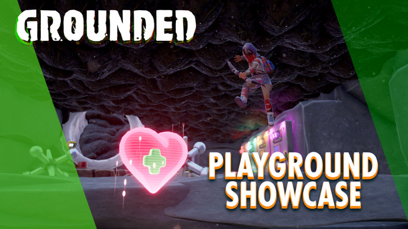 Grounded - PLAYGROUND SHOWCASE: Keep your EYE on the CAGE and become a ...