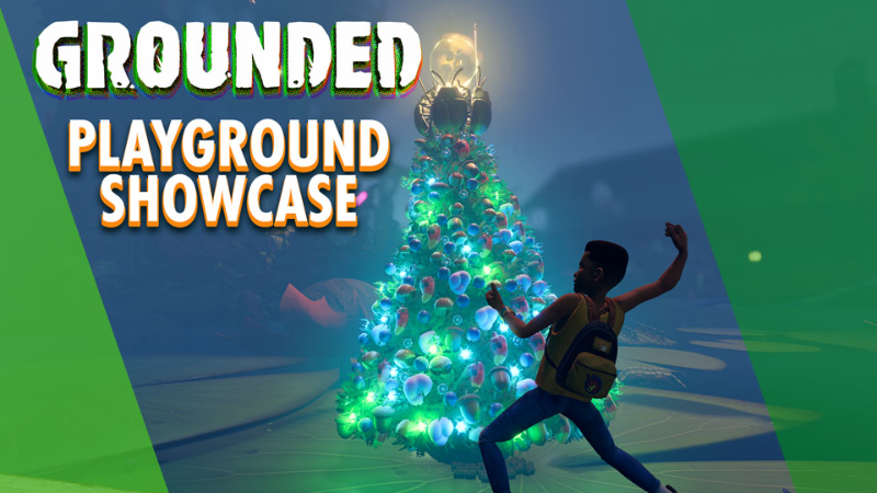 Grounded - Playground Showcase: Snowball fights, a Christmas tree, and ...