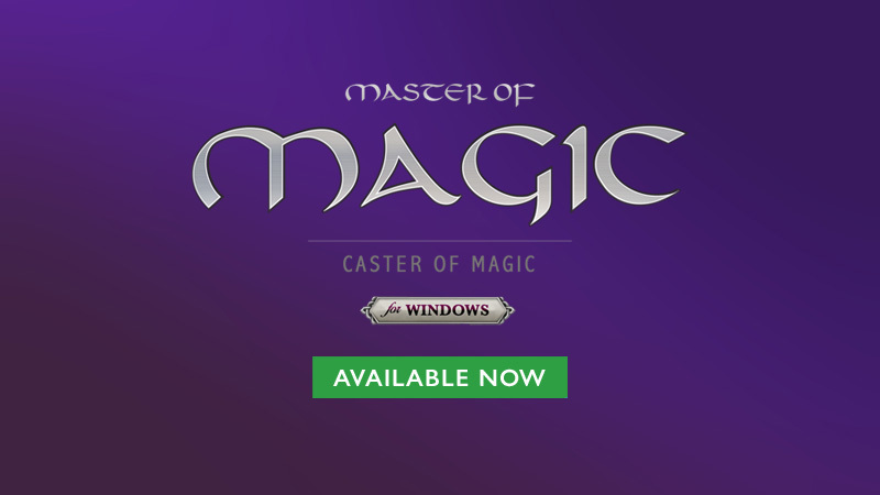 Master of Magic Classic - Caster of Magic for Windows is available now ...
