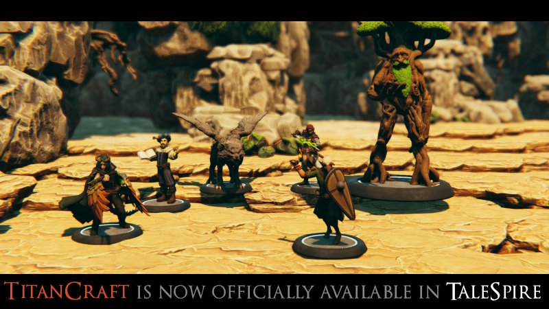 TaleSpire - TitanCraft comes to TaleSpire! + SALE - Steam News