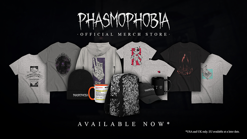 Phasmophobia - Announcing the Official Phasmophobia Merch Store - Steam ...