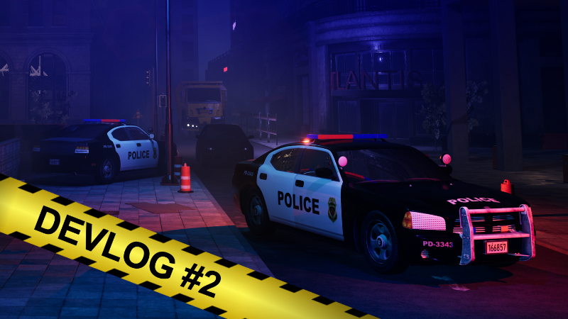 Police Shootout - Devlog #2 Screens from editor - Steam News