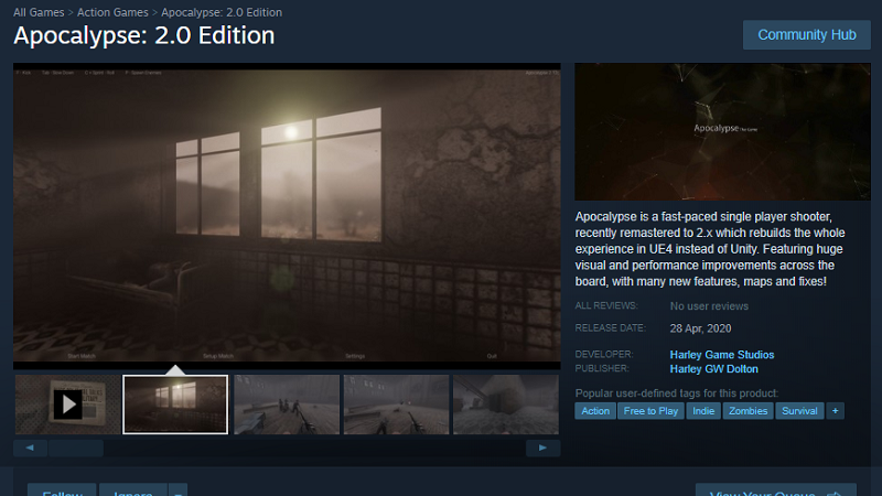 Apocalypse: 2.0 Edition - Release - Patch 3 - Steam News