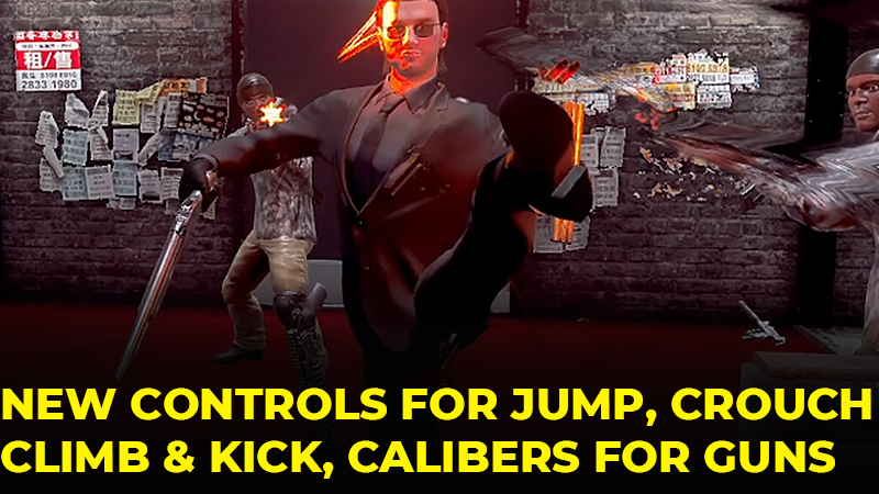 HARD BULLET - New Controls: Jump, Crouch, Climbing. Leg Kick. Bullet ...