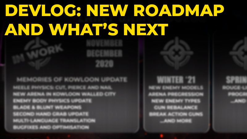 HARD BULLET - New Roadmap and Summing up the nearest update - Steam News