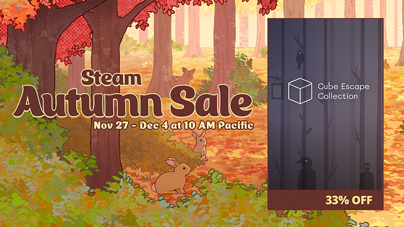 Steam :: Cube Escape Collection :: Cube Escape Collection is 33% OFF in ...