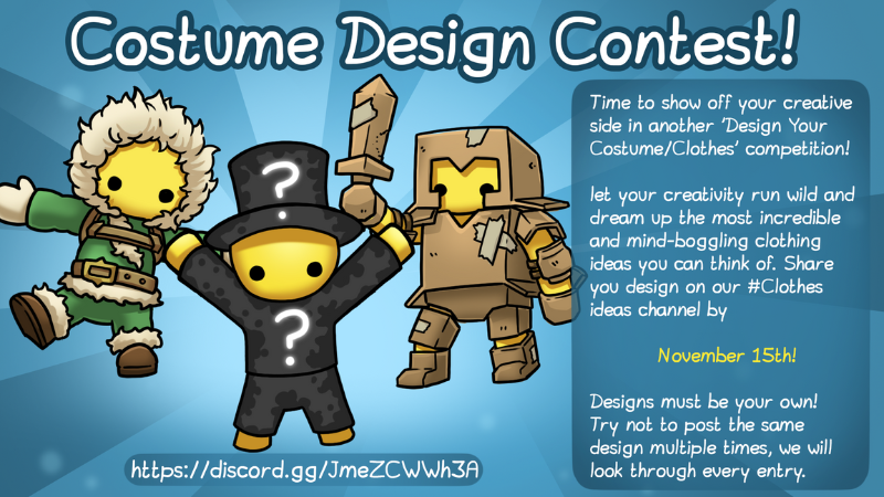 Wobbly Life - Design your own costume competition – 1st until the 15th ...