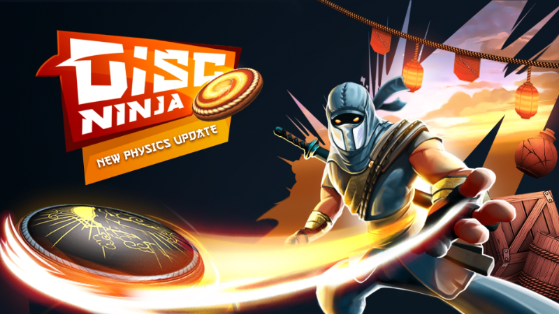 Disc Ninja - New Physics Update! - Steam News
