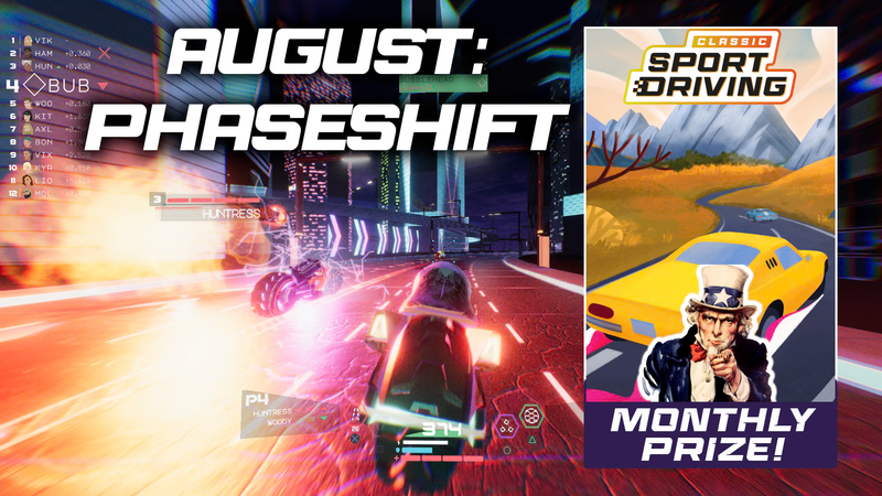 Classic Sport Driving - Monthly Prize for August: win 4 keys of ...
