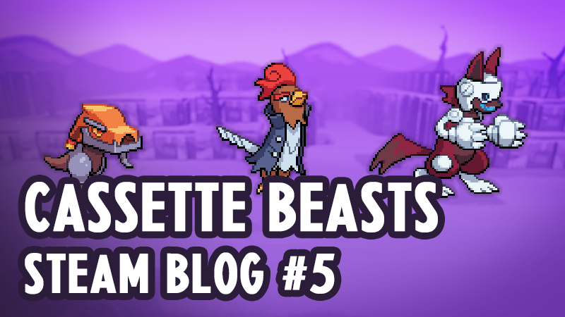 Steam :: Cassette Beasts :: Cassette Beasts Blog #5 - Monster Showcase