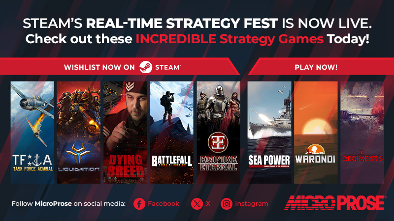 MicroProse - MicroProse and Steam RTS Fest. - Steam News