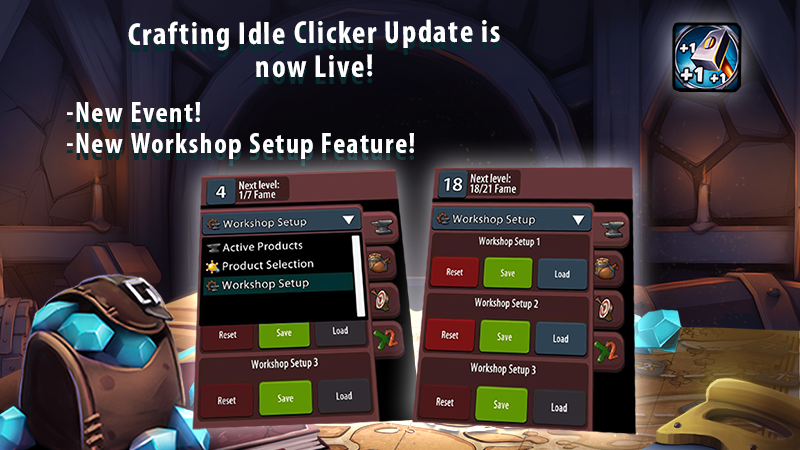 Crafting Idle Clicker - Update 5.0.3 - Steam News