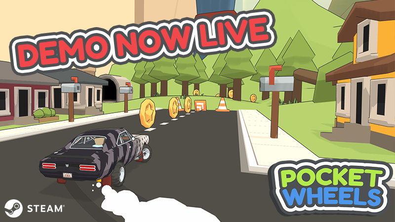 Pocket Wheels - The Pocket Wheels Demo is now live! - Steam News