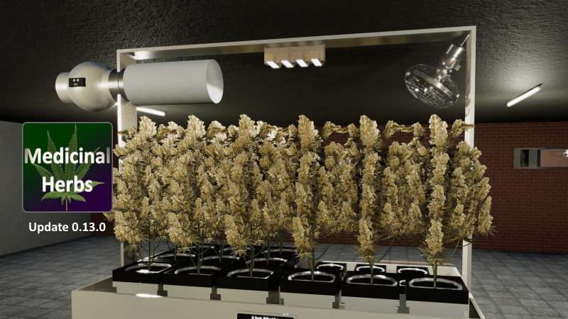 Medicinal Herbs - Cannabis Grow Simulator - Update 0.13.0 - Steam News