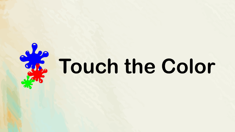 Paug - Discover my new game, Touch the Color! - Steam News