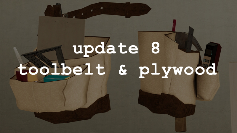 vrkshop - Update 8 - Steam News