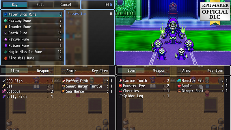 RPG Maker MZ - Four official DLCs, mainly icon sets, are released ...