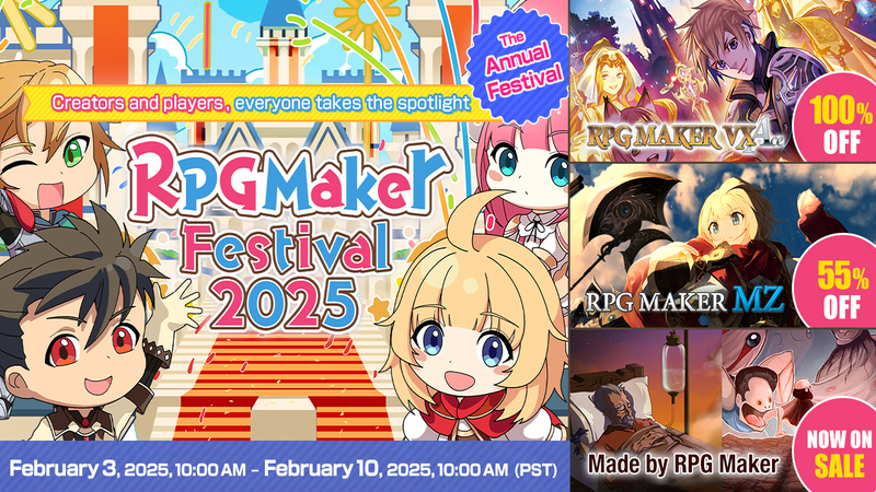 RPG Maker MZ - A Tapestry of Old and New Titles! RPG Maker Festival ...