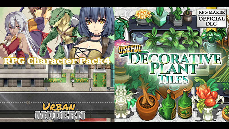 Steam :: RPG Maker MZ :: New DLC: Decorative Plant Tiles, Urban Modern ...