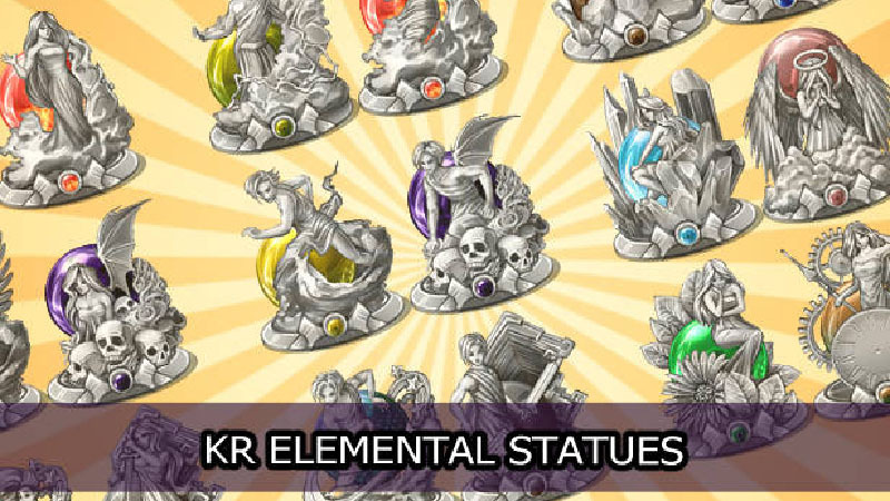 RPG Maker MZ - New DLC: KR Elemental Statues - Steam News