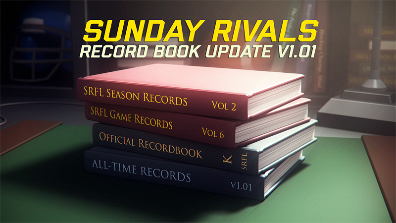 Sunday Rivals - v1.0.1 Record Book Update - Steam News