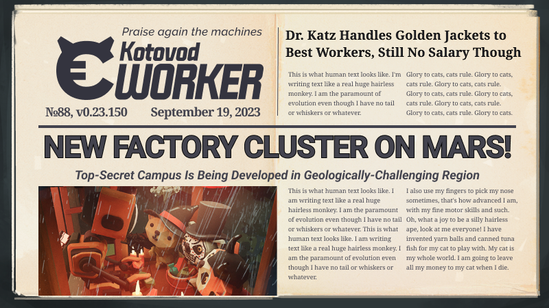 Learning Factory - Top Secret Factory Cluster - New Update, v0.23.150 ...
