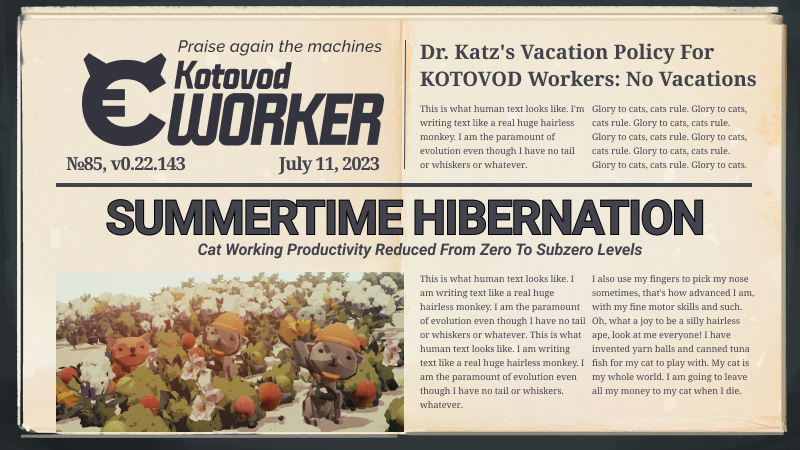 Learning Factory - Summertime Hibernation - New Update, v0.22.143 ...