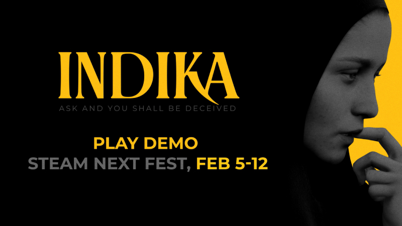 INDIKA - INDIKA Gameplay Trailer | Play Demo Now - Steam News