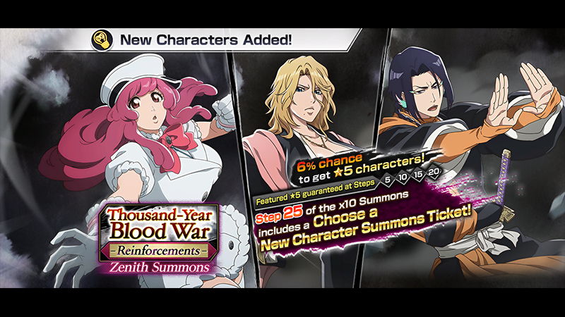 BLEACH Brave Souls - Thousand-Year Blood War Zenith Summons ...