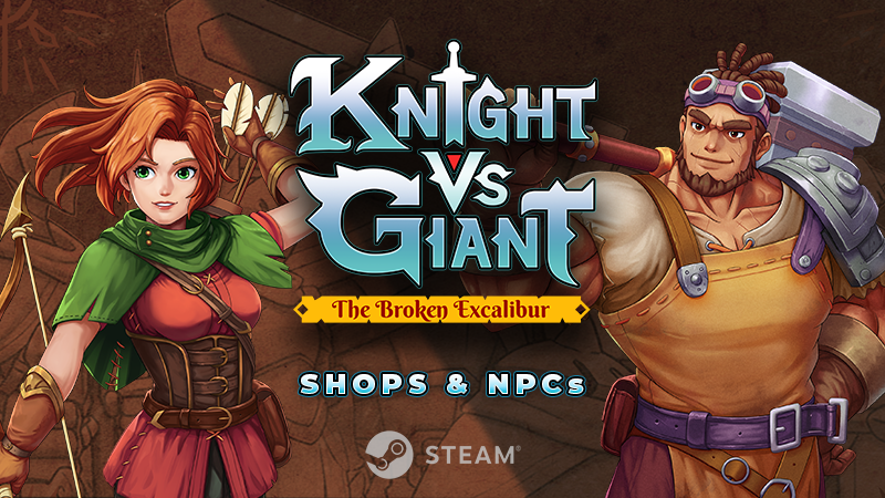 Knight vs Giant: The Broken Excalibur - Shops and NPCs spotlight ...