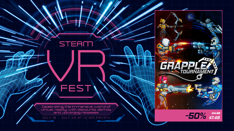 Grapple Tournament - Steam VR Fest with a huge sale! - Steam News