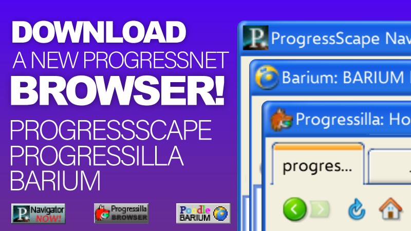 Steam :: Progressbar95 :: Meet new Progressnet browsers!