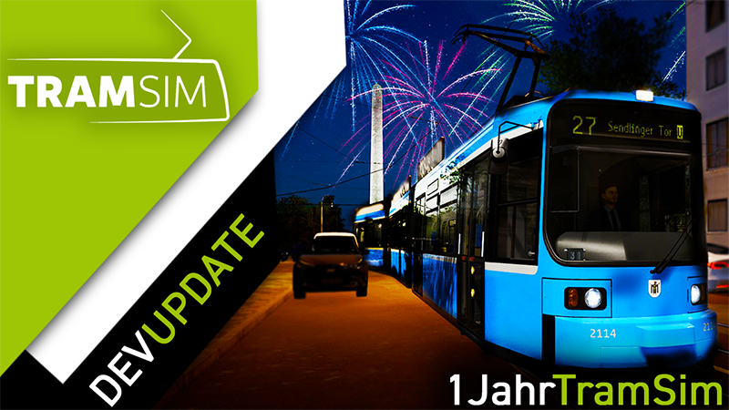 TramSim Vienna - The Tram Simulator - New DevUpdate | 1 Year TramSim ...