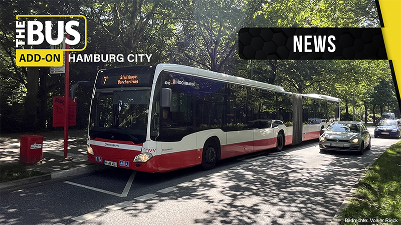 The Bus - The Bus DLC Hamburg City - News on the route expansion ...