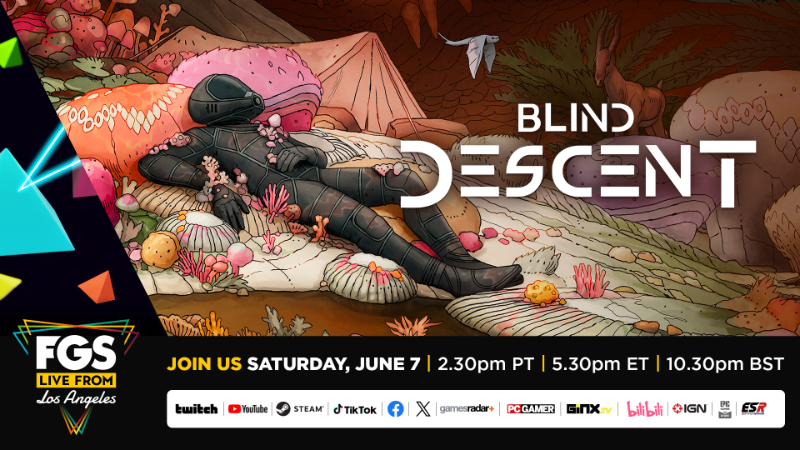 Blind Descent - Blind Descent Official Reveal and New Trailer - Steam News