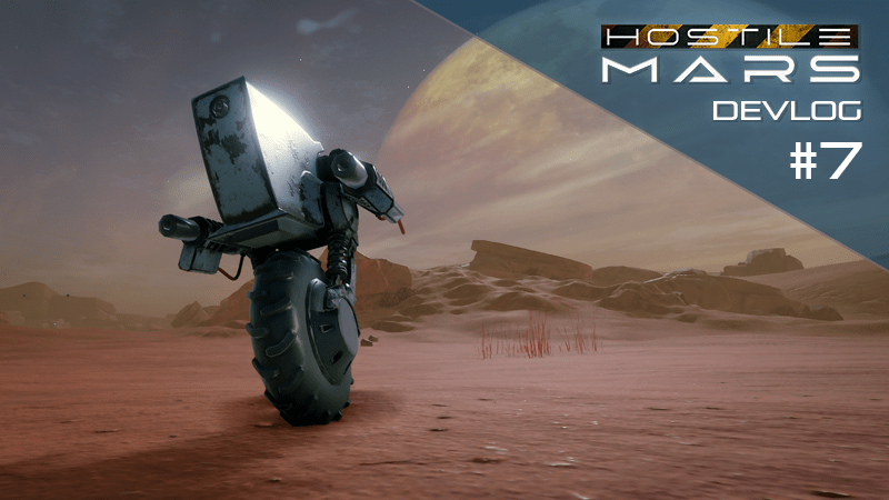 Hostile Mars - Devlog #07 - Steam News