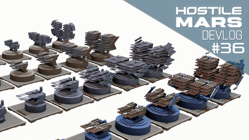 Hostile Mars - Devlog #36 | Wave Refinements, Ramps Return, and New Deadly Traps! - Steam News