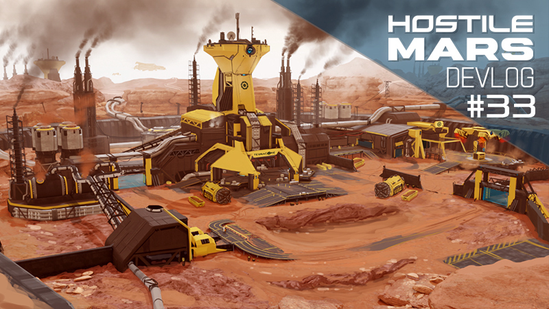Hostile Mars - Devlog #33 | Maze Mechanics, New Enemies, and Base Design - Steam News