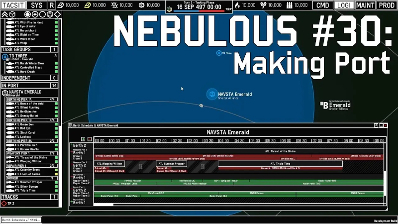 Steam :: NEBULOUS: Fleet Command :: Devlog #30: Making Port