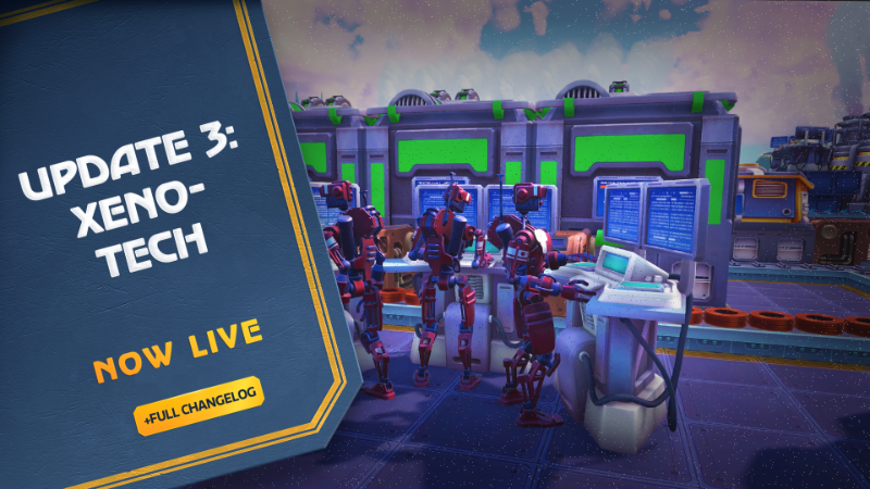 Steam :: FOUNDRY :: Update 3: Xeno-Tech is NOW LIVE!