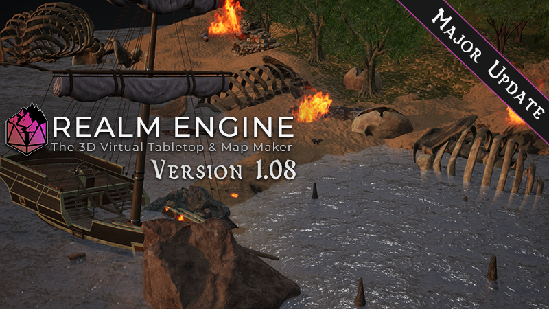 Realm Engine | Virtual Tabletop - Version 1.08 is now live! - Steam News