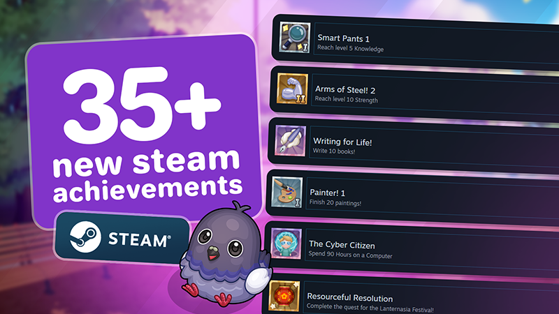 Achievements, performance fixes and much more! - Patch Notes v0.52.14 ...